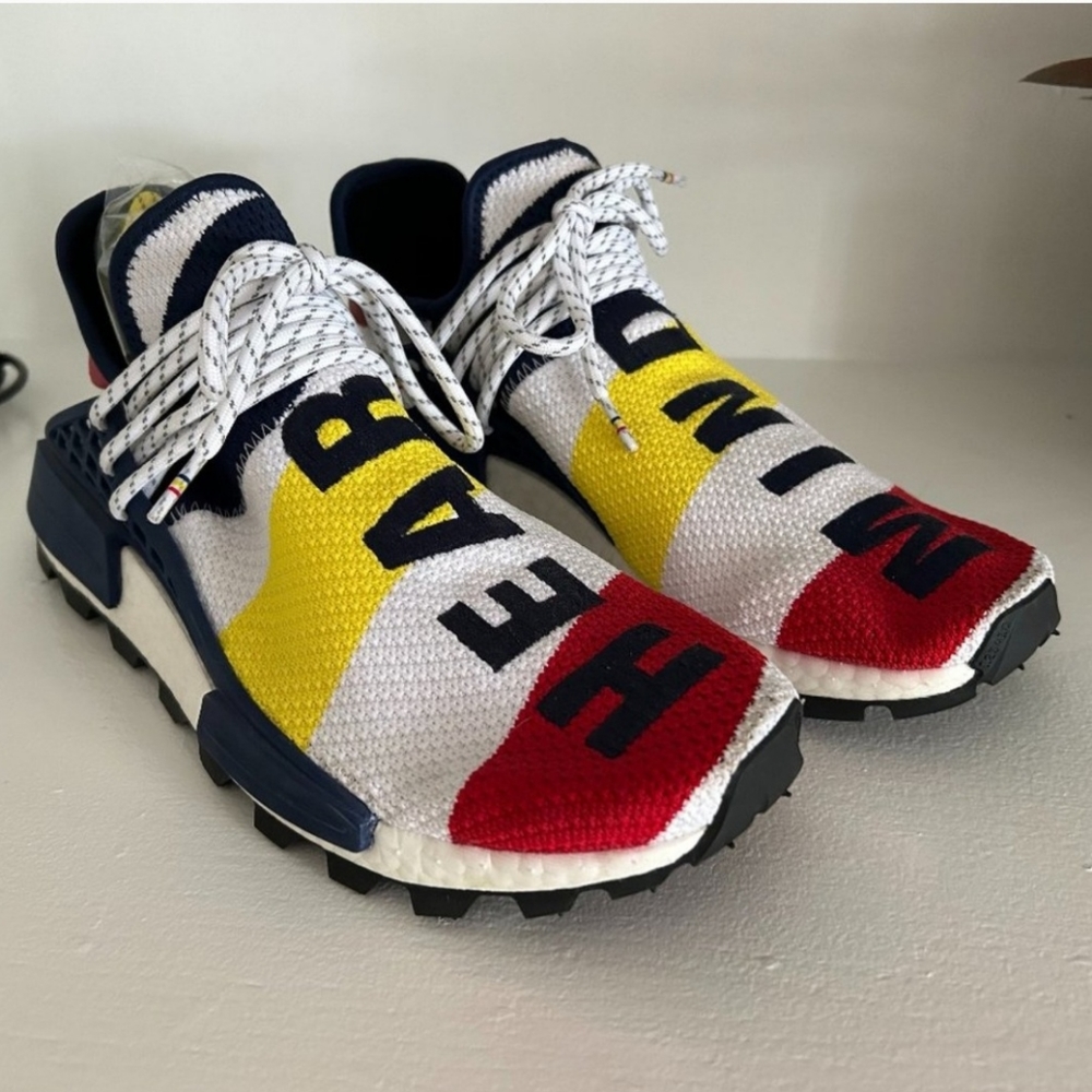 Adidas Pharrell Williams Multi Color Sneaker - Gem